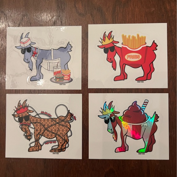 Goat Usa | Other | Goat Usa Sticker Set | Poshmark